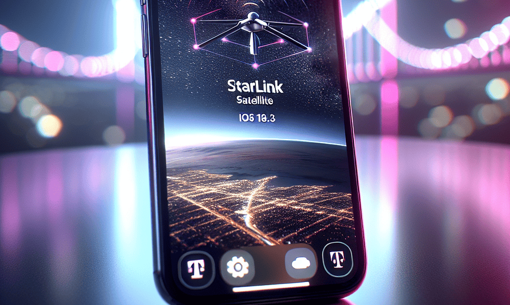 iOS 18.3 Introduces Starlink Satellite C... | Brand