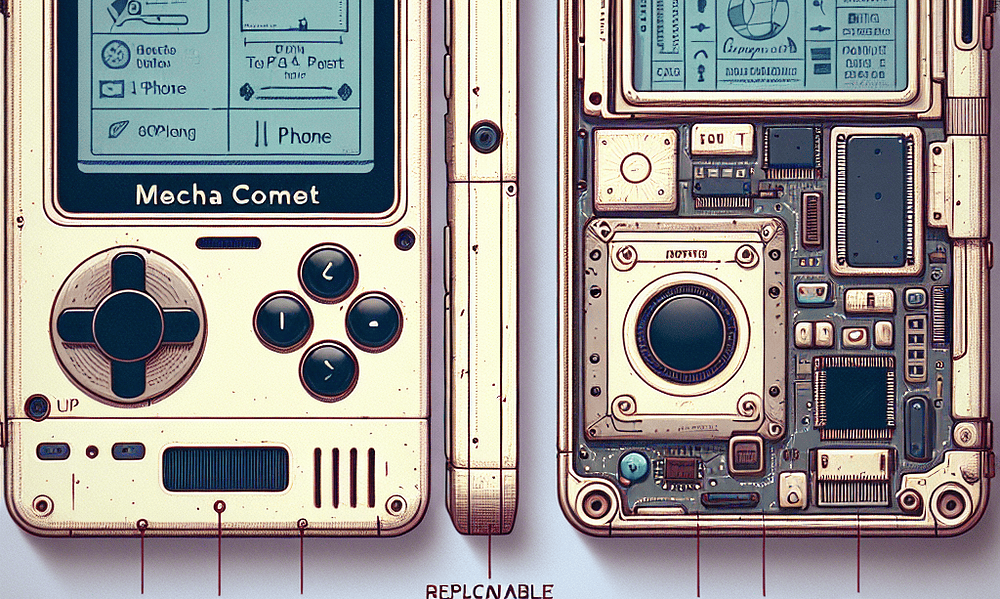 Mecha Comet: A Modular Open Source Handheld Computer Inspired by Indian PDAs and the iPhone ...